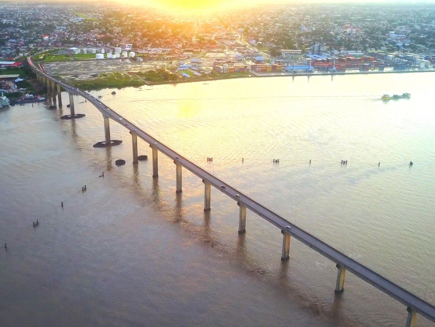 Paramaribo Suriname Bridge