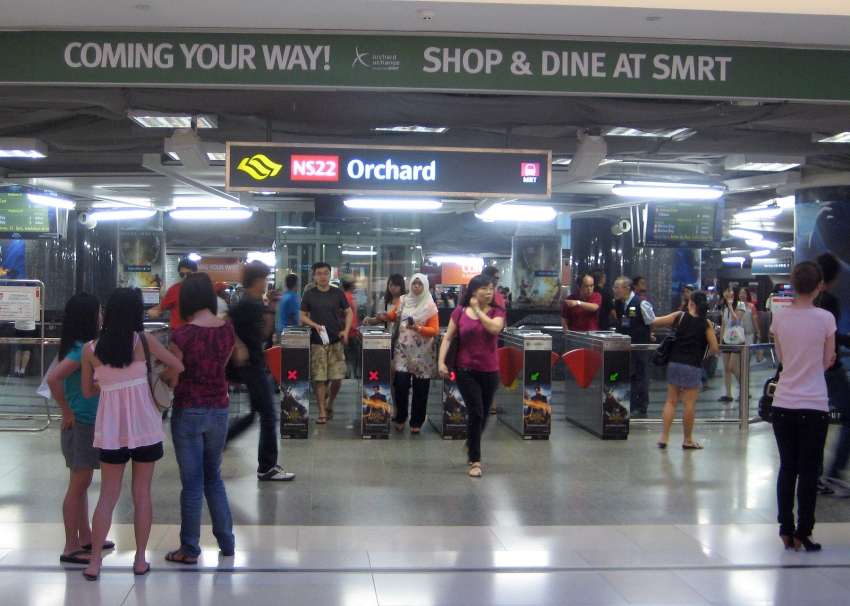 Orchard MRT Station, Singapore, eventseeker