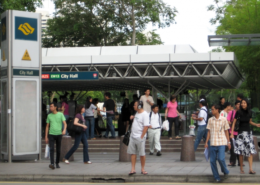 City Hall MRT Station, Singapore | cityseeker
